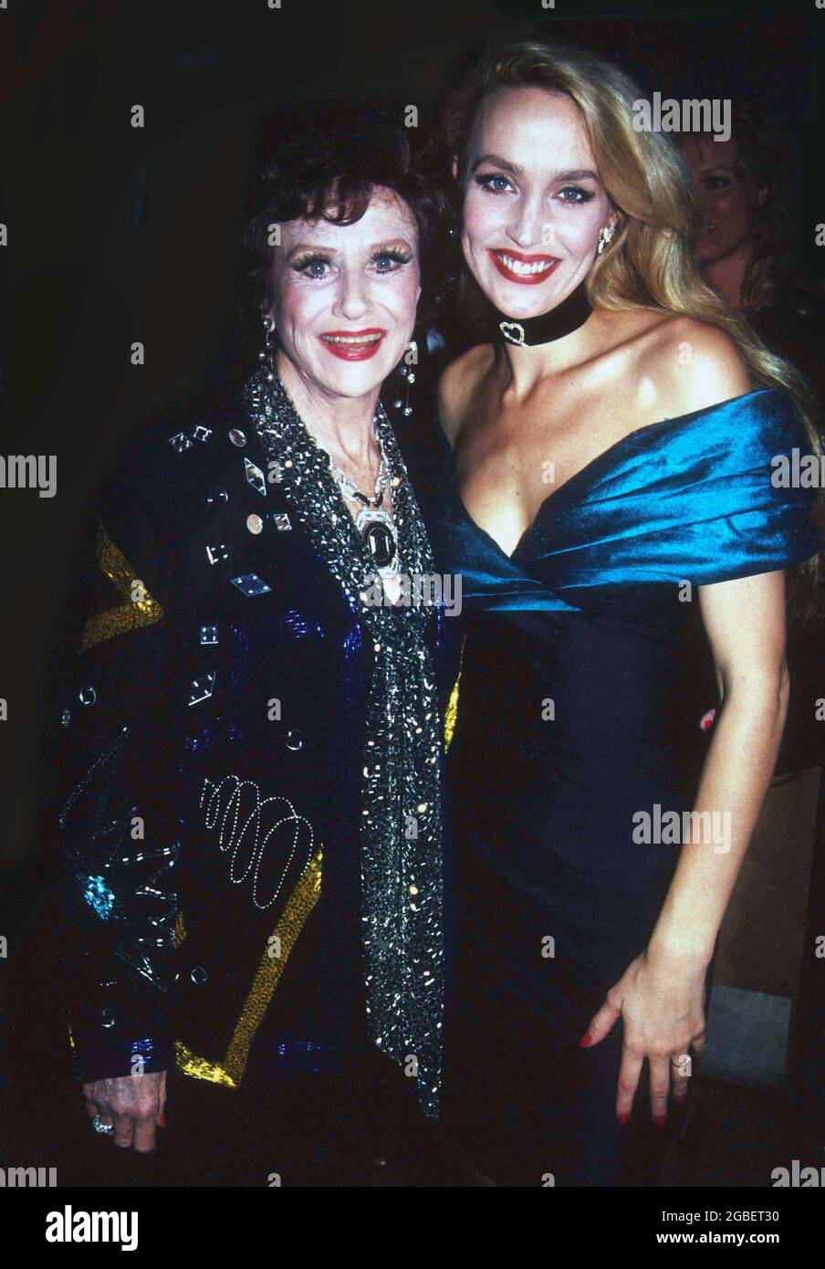 Ruth Warwick Jerri Hall 1982 Photo by Adam Scull/PHOTOlink Stock Photo ...