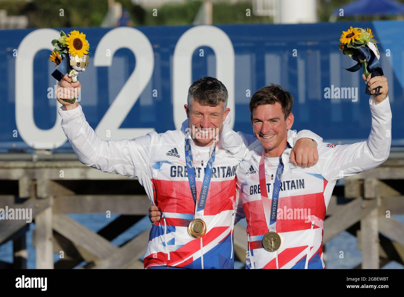Team Great Britain - FLETCHER Dylan & BITHELL Stuart (GBR) celebrate ...