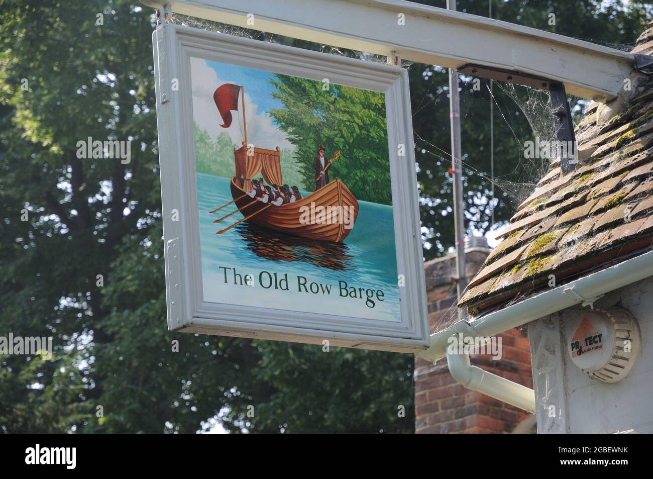 The old row barge sign hi-res stock photography and images - Alamy