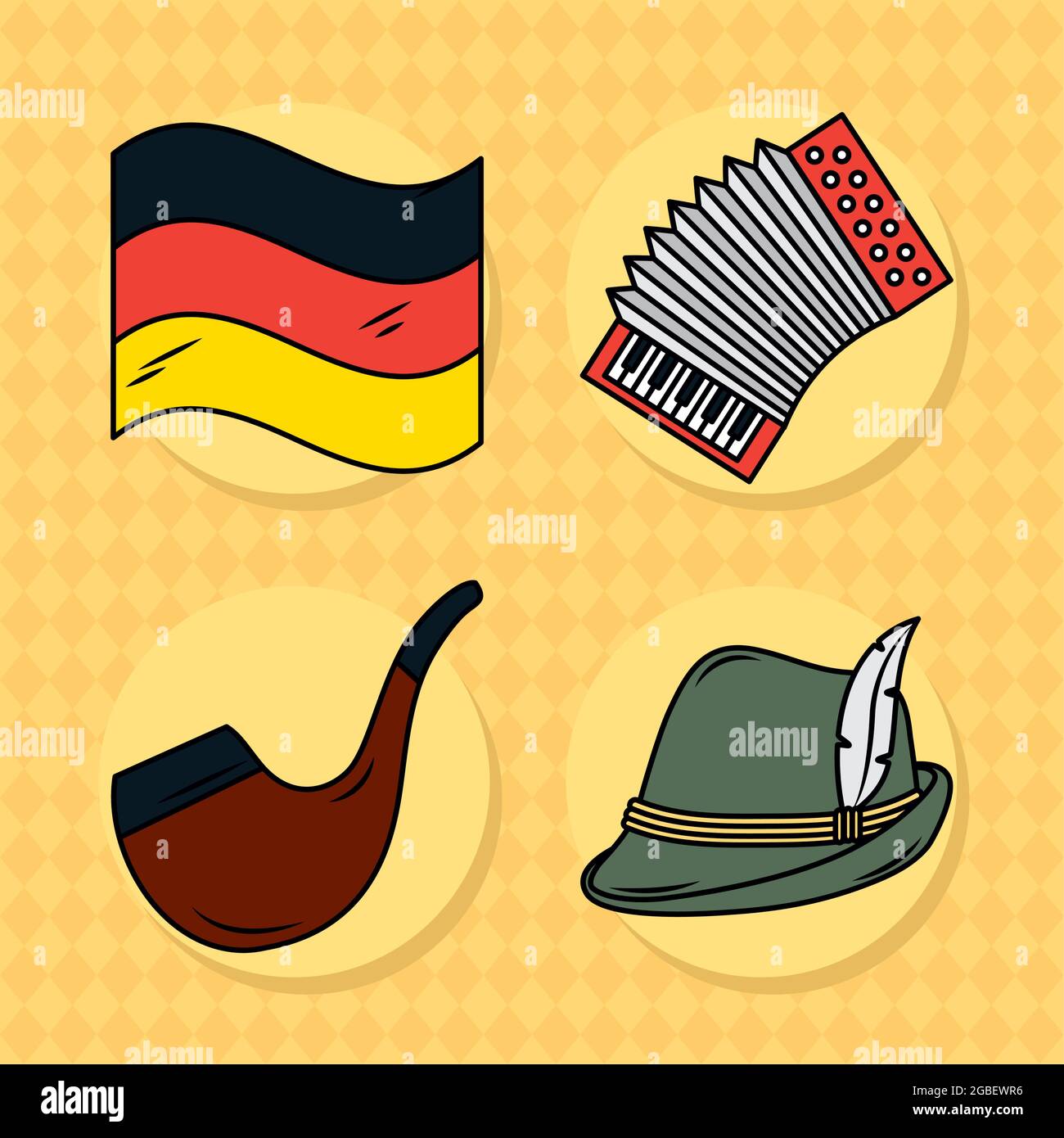 german oktoberfest icon set design Stock Vector Image & Art - Alamy