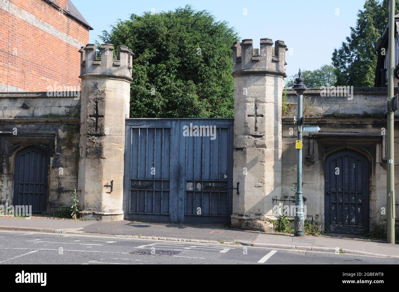 Wallingford oxfordshire britain wallingford castle england hi-res stock ...