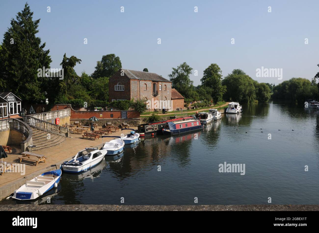 River Thames, Wallingford, Oxfordshire Stock Photo - Alamy