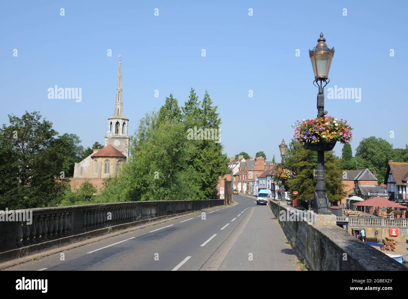 Bridge, Wallingford, Oxfordshire Stock Photo - Alamy