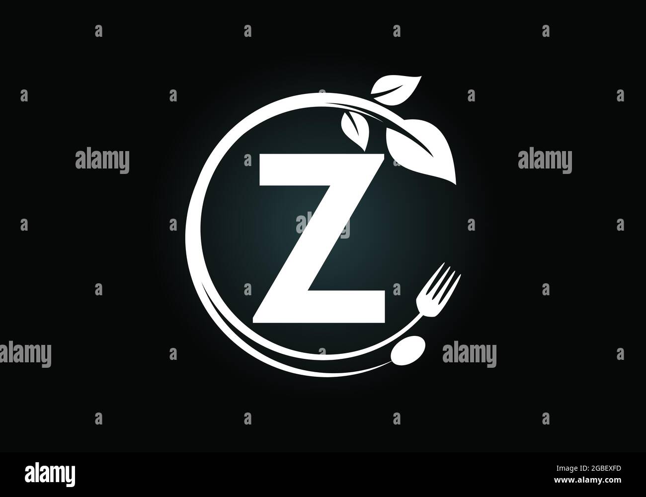 Z food logo hi-res stock photography and images - Alamy