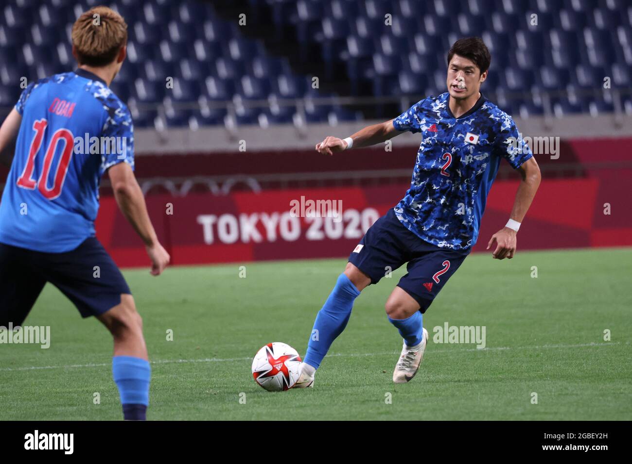 Saitama, Japan. 3rd Aug, 2021. (R-L) Hiroki Sakai, Ritsu Doan (JPN ...