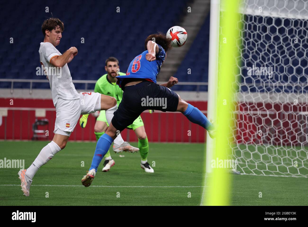 Saitama, Japan. 3rd Aug, 2021. Ayase Ueda (JPN) Football/Soccer : Men's ...