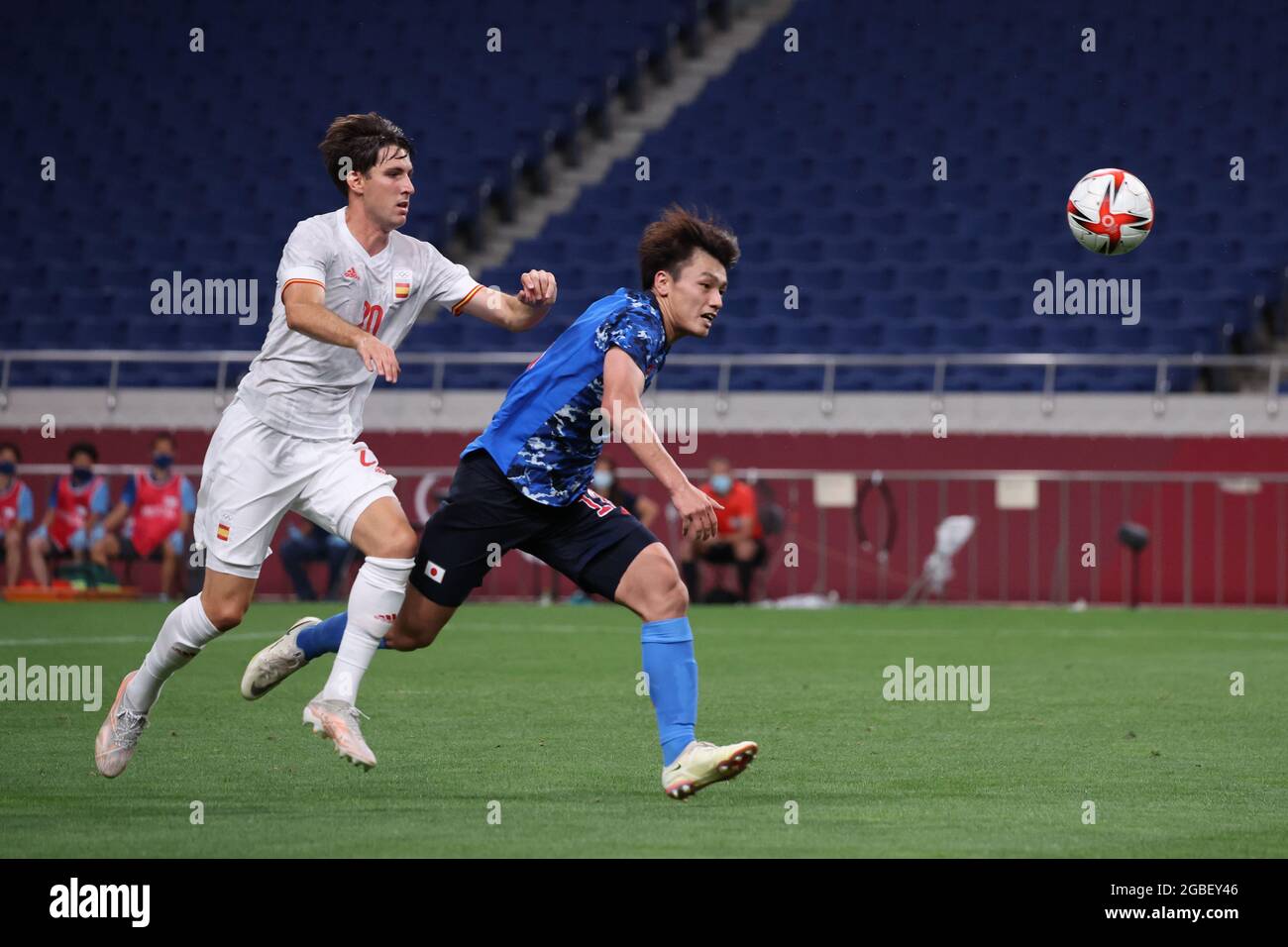 Saitama, Japan. 3rd Aug, 2021. Ayase Ueda (JPN) Football/Soccer : Men's ...
