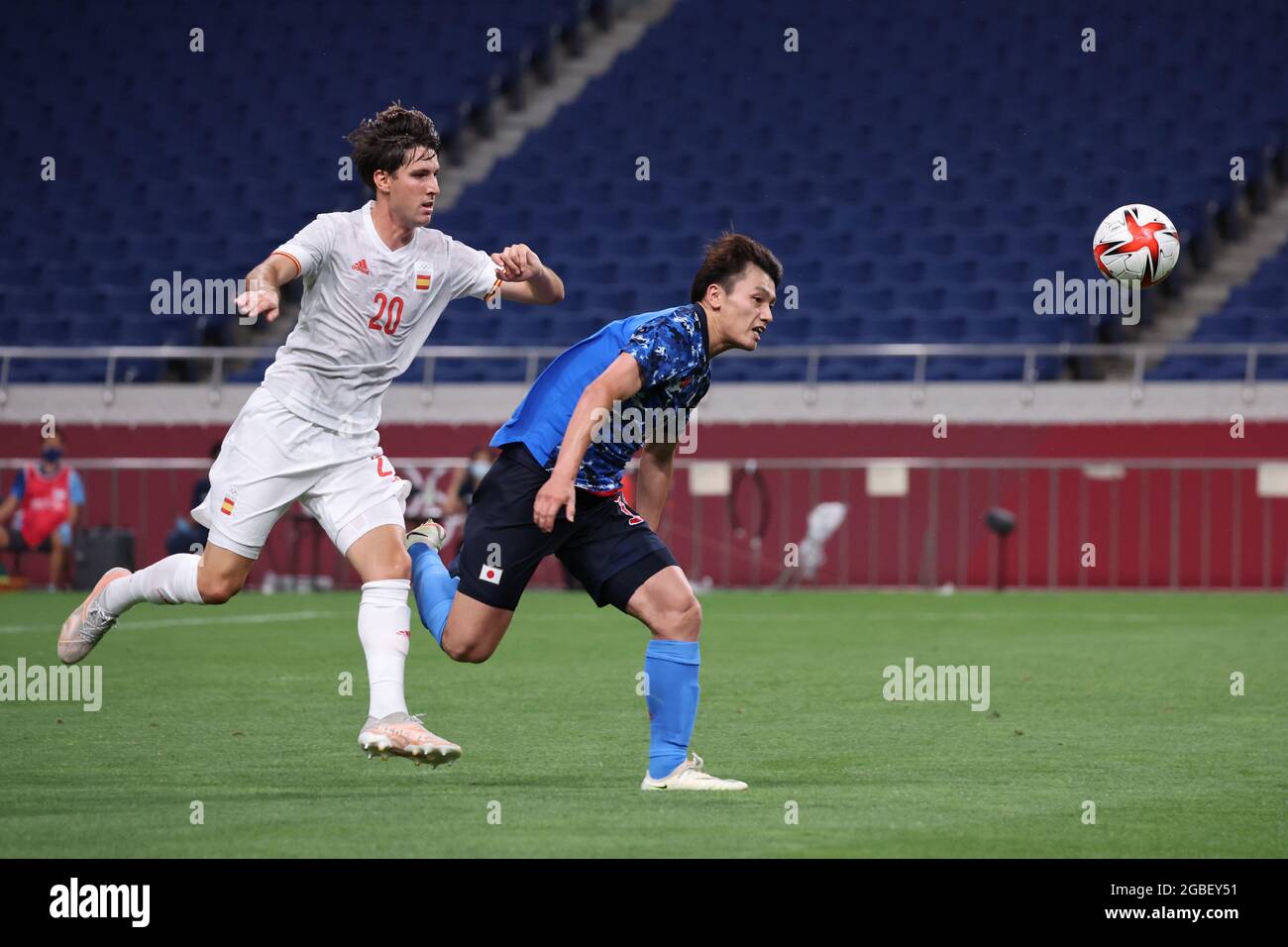 Saitama, Japan. 3rd Aug, 2021. Ayase Ueda (JPN) Football/Soccer : Men's ...
