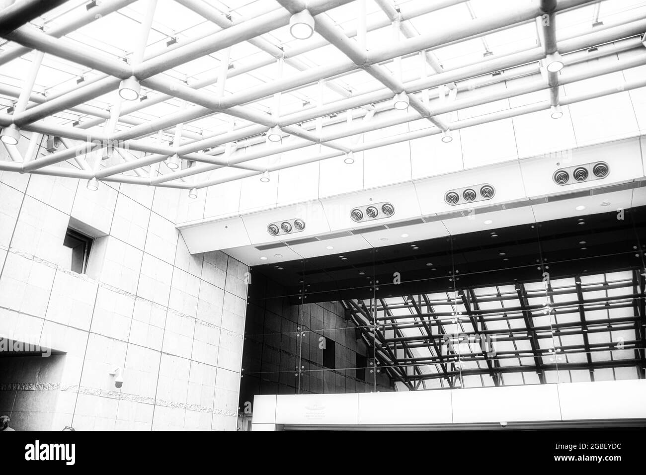 the national museum of Egyptian civilization Stock Photo - Alamy