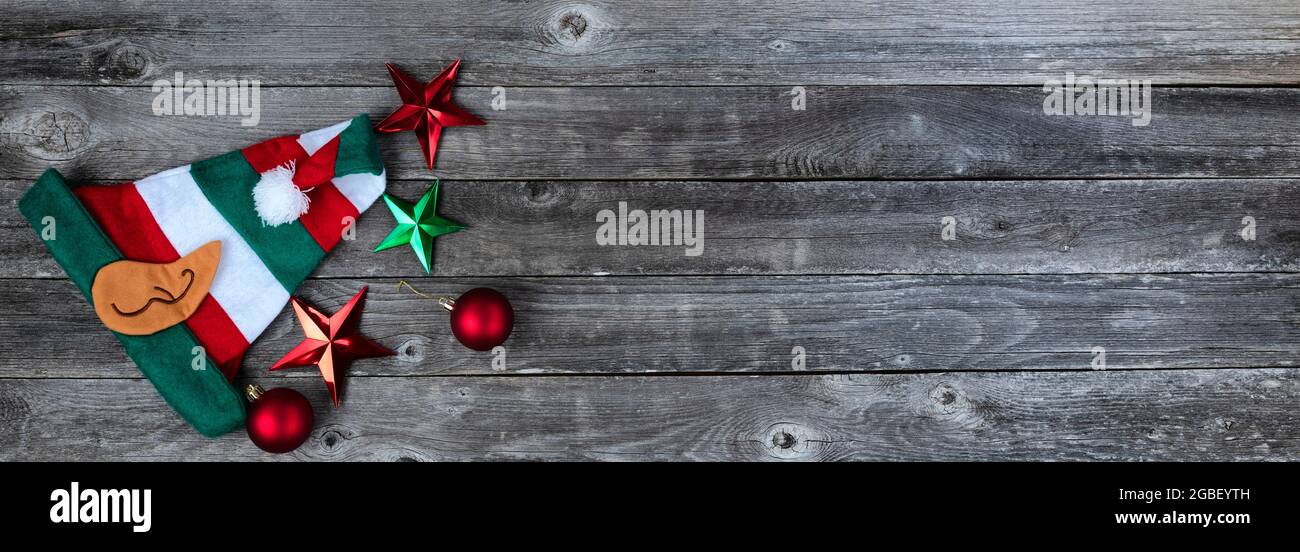 Elf hat ball ornaments hi-res stock photography and images - Alamy