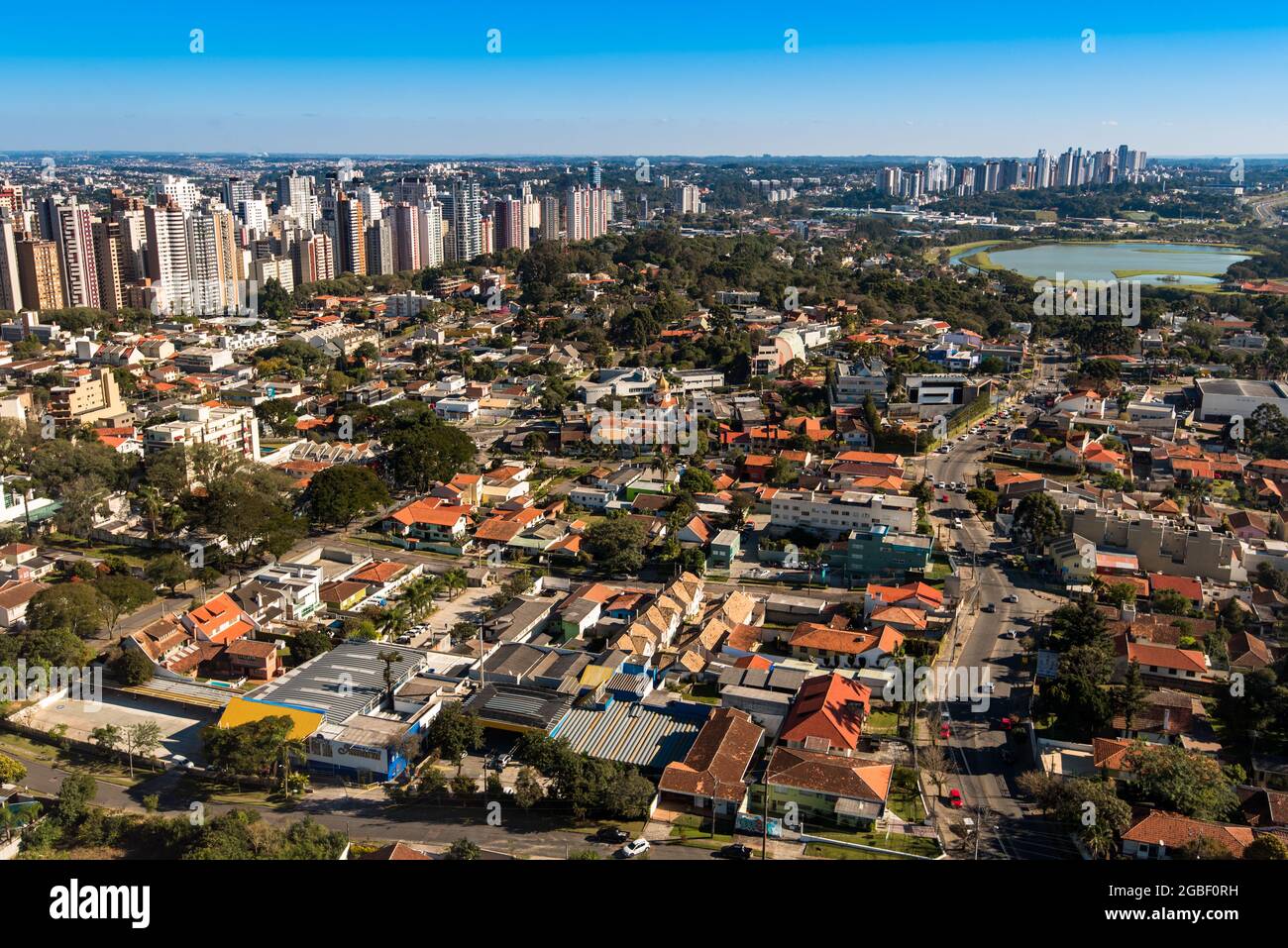 Downtown curitiba buildings brazil hi-res stock photography and images ...