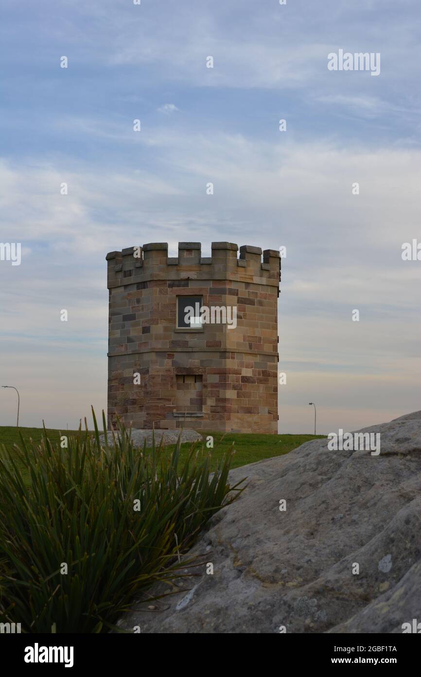SYDNE, AUSTRALIA - Jul 08, 2021: A modern and heritage stone buildings ...