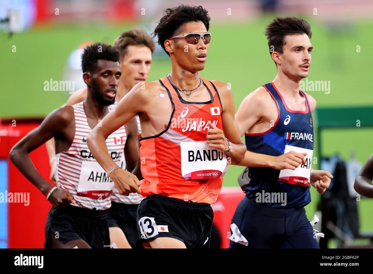 Tokyo, Japan. 3rd Aug, 2021. Yuta Bando (JPN) Athletics : Men's 5000m ...