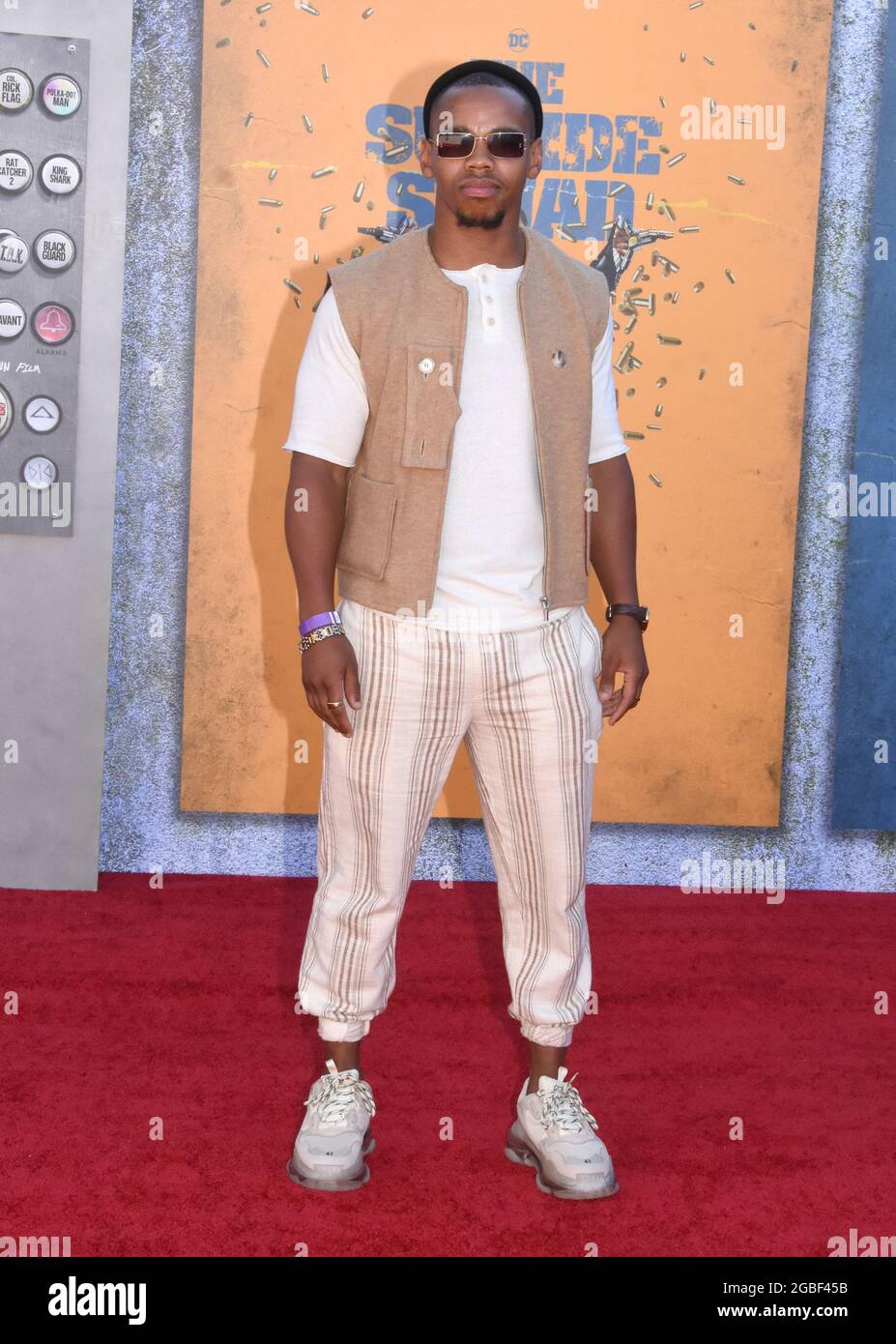 Los Angeles, California, USA 2nd August 2021 Actor Joivan Wade attends Warner Bros. Premiere of ...