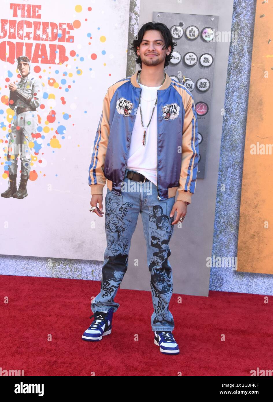Los Angeles, California, USA 2nd August 2021 Actor Xolo Mariduena ...