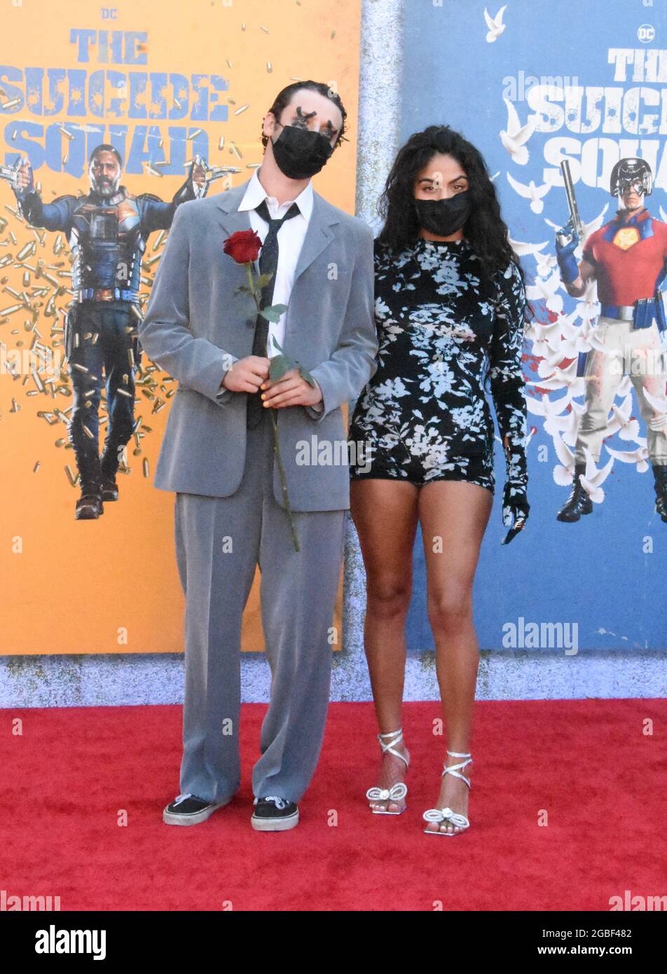 Los Angeles, California, USA 2nd August 2021 Musician Grandson, aka ...