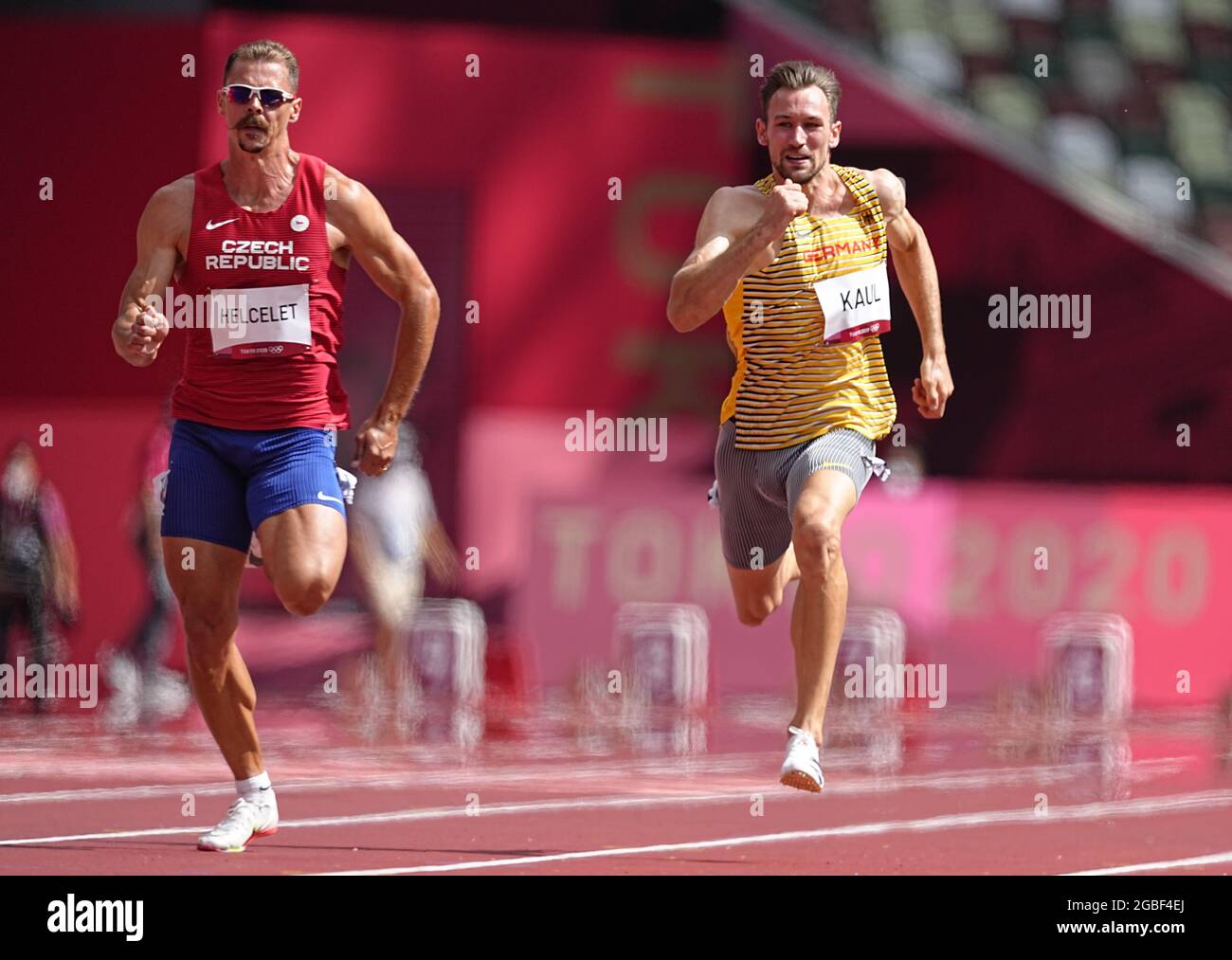 Tokio, Japan. 04th Aug, 2021. Athletics: Olympics, decathlon, men, 100 ...