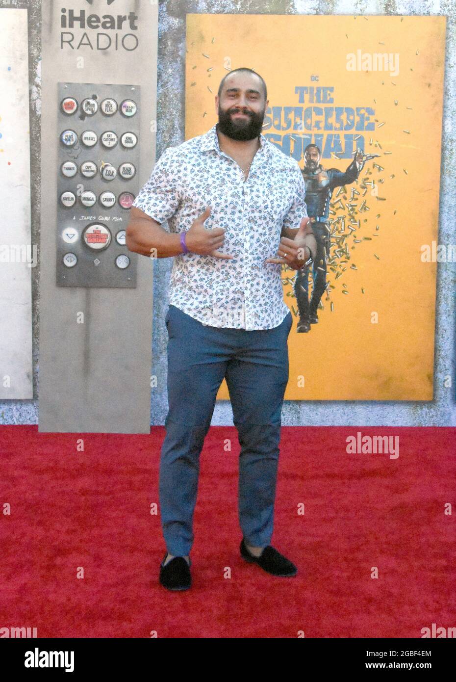 Los Angeles, California, USA 2nd August 2021 Miro attends Warner Bros ...