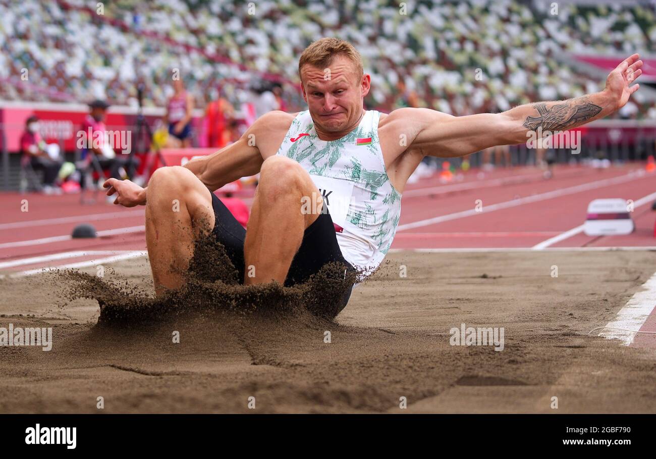 Belarus long jump mens hi-res stock photography and images - Alamy