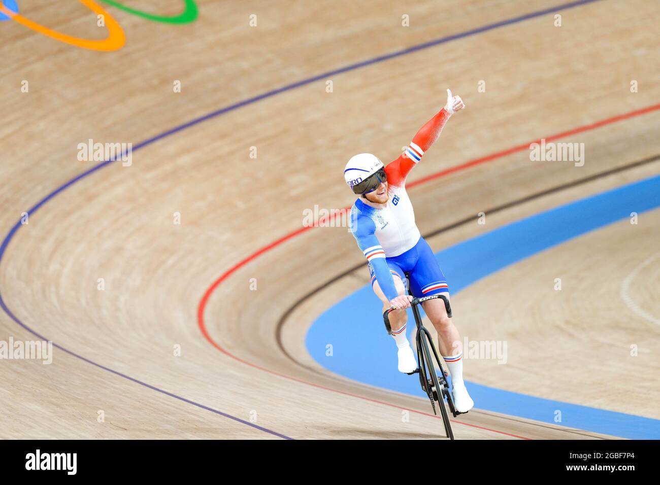 Sebastien Vigier (FRA), AUGUST 3, 2021 - Cycling : Men's Team Sprint ...