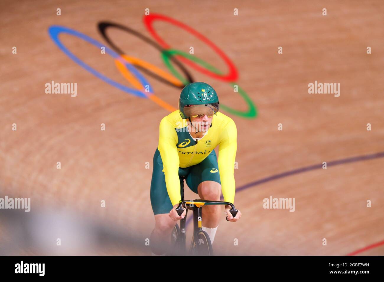 Nathan Hart (AUS), AUGUST 3, 2021 - Cycling : Men's Team Sprint ...