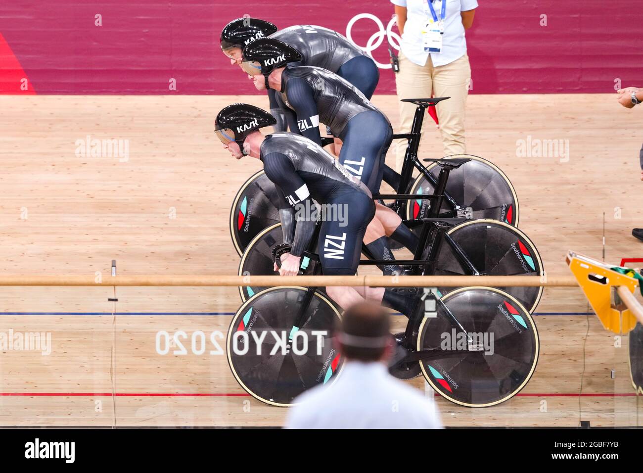 Shizuoka, Japan. 3rd Aug, 2021. Sam Dakin (NZL), Ethan Mitchell (NZL ...