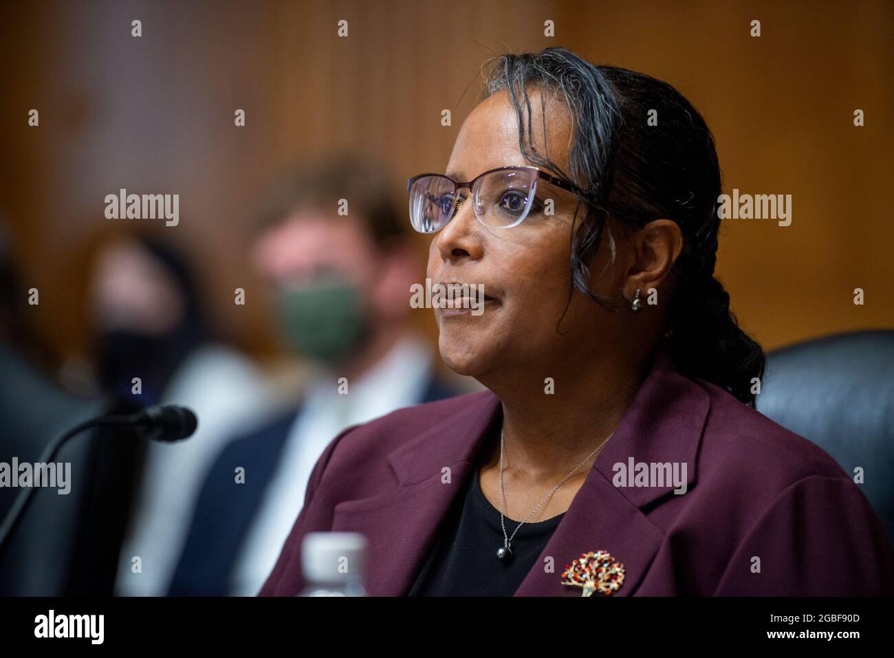 Washington, United States Of America. 03rd Aug, 2021. Asmeret Asefaw ...