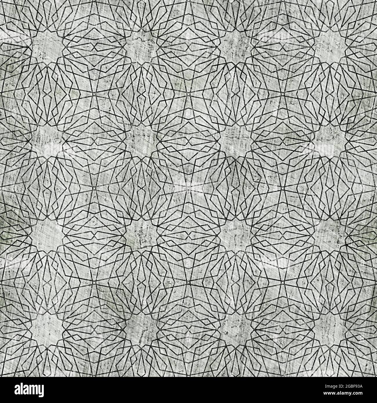 Seamless hand drawn pencil sketch pattern for surface print Stock Photo ...