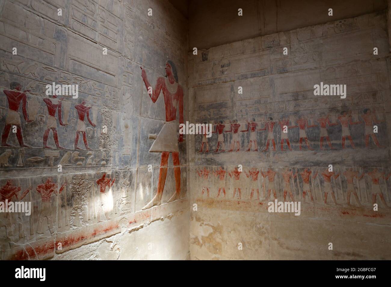 Cairo. 3rd Aug, 2021. Photo taken on Aug. 3, 2021 shows colored relief ...