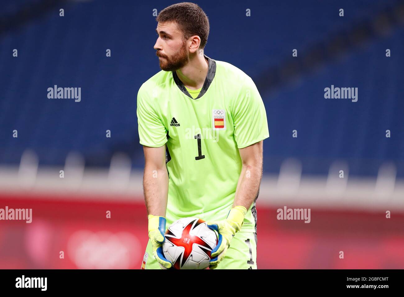 Saitama, Japan. 3rd Aug, 2021. Unai Simon (ESP) Football/Soccer : Tokyo ...
