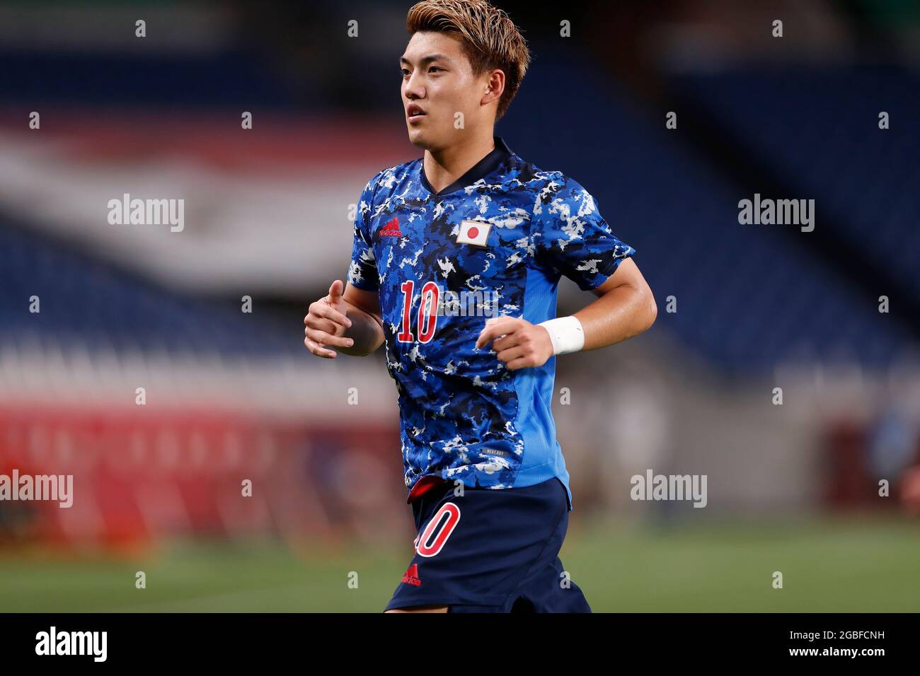 Saitama, Japan. 3rd Aug, 2021. Ritsu Doan (JPN) Football/Soccer : Tokyo ...