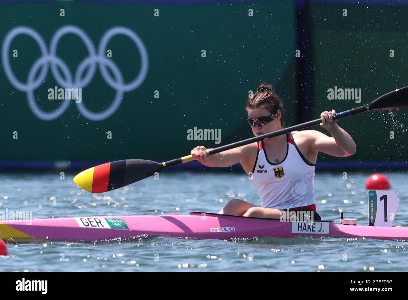 Tokyo, Japan. 04th Aug, 2021. Canoe: Olympics, preliminaries, women ...