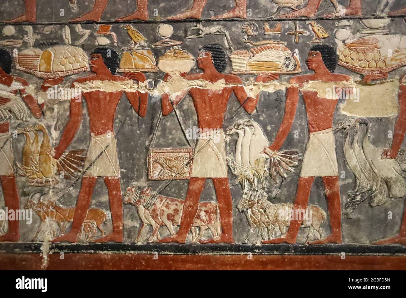 Paintings in the pyramids hi-res stock photography and images - Alamy