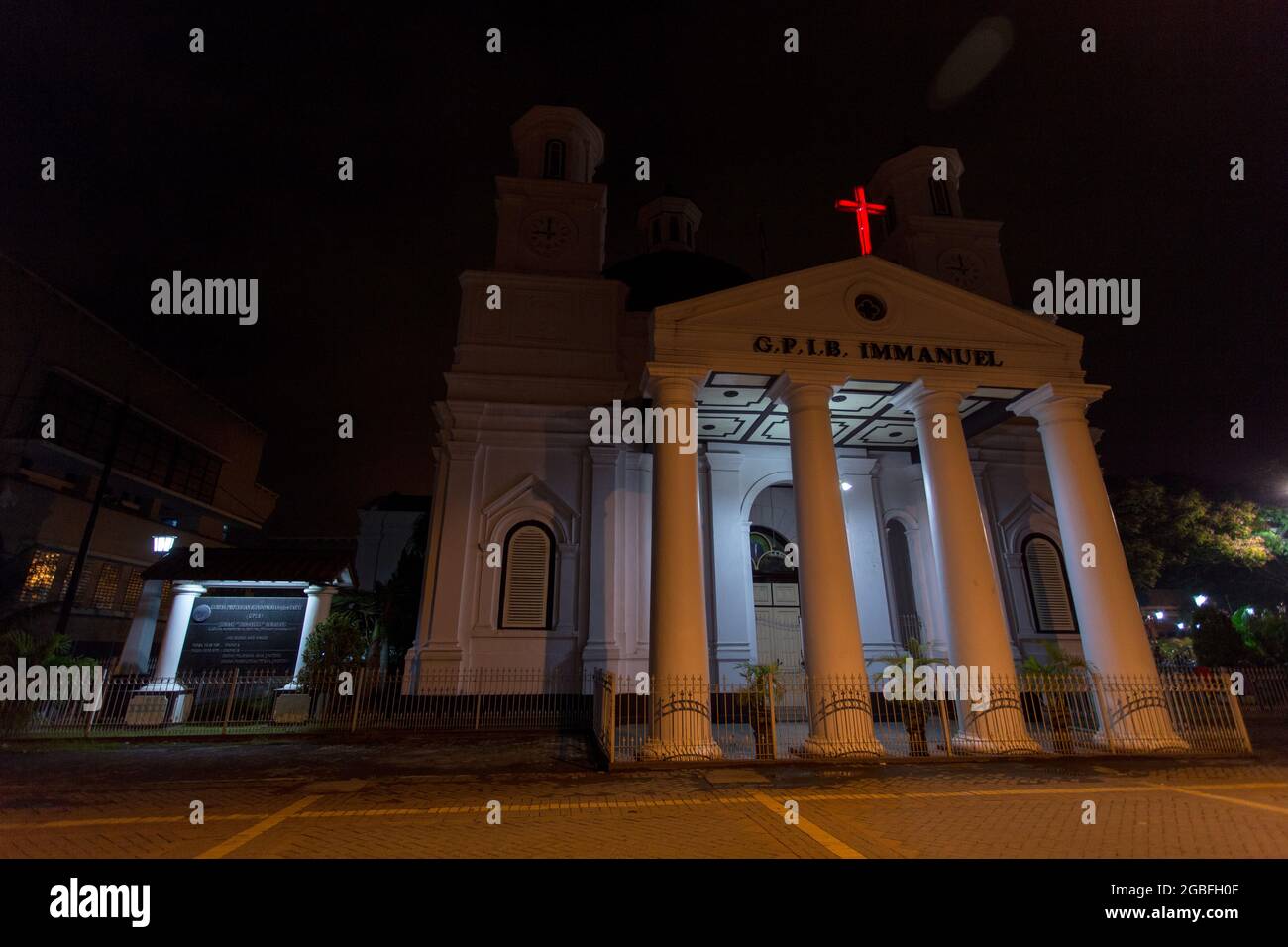 Colonial building at Semarang, Central Java, Indonesia Stock Photo - Alamy
