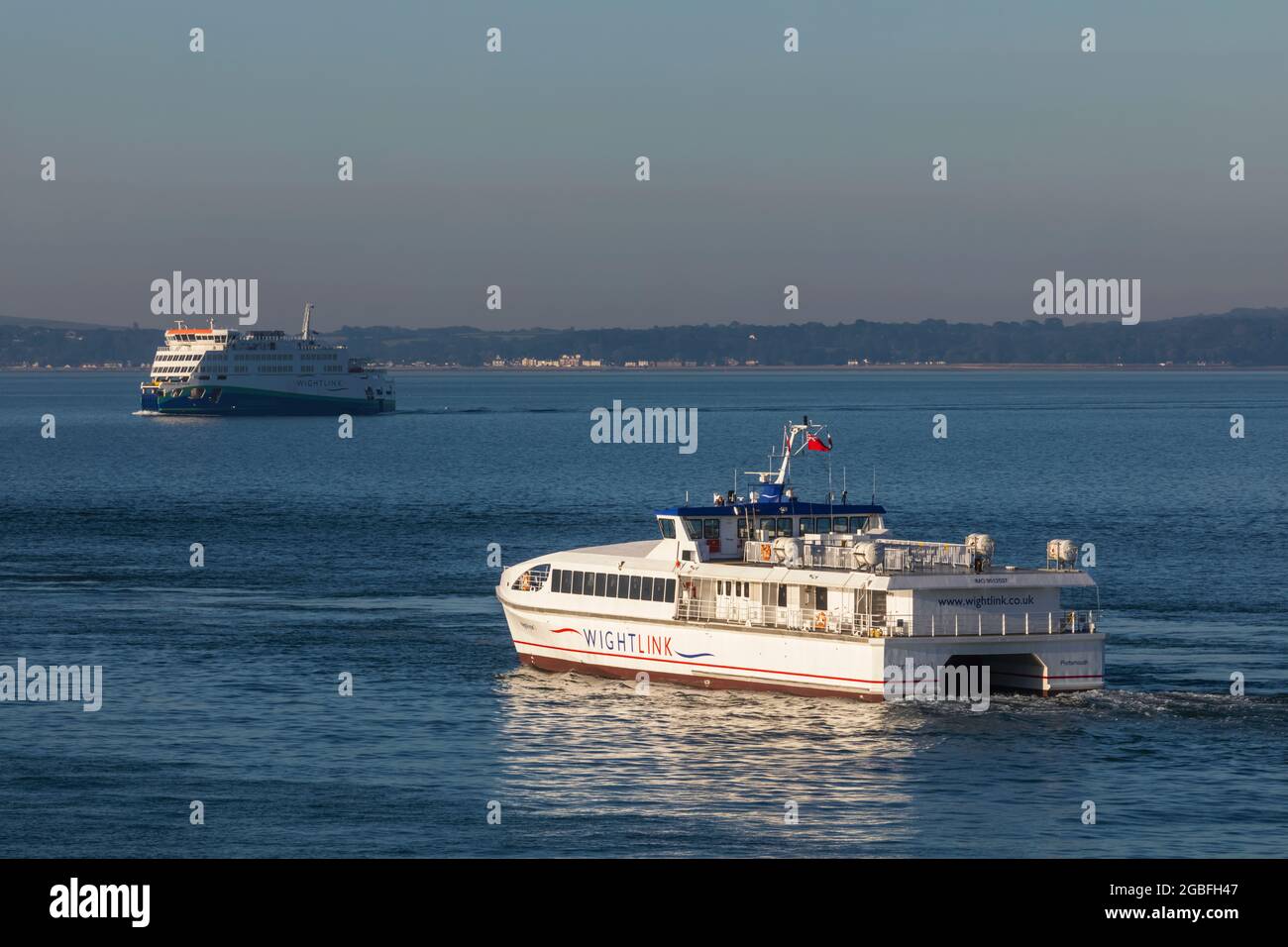 Wightlink passenger ferry wight ryder 1 hi-res stock photography and ...
