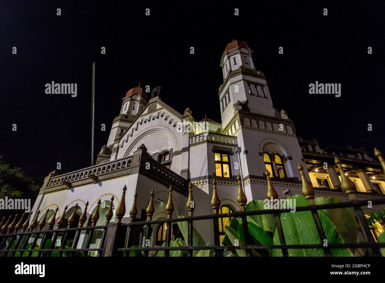 Colonial building at Semarang, Central Java, Indonesia Stock Photo - Alamy
