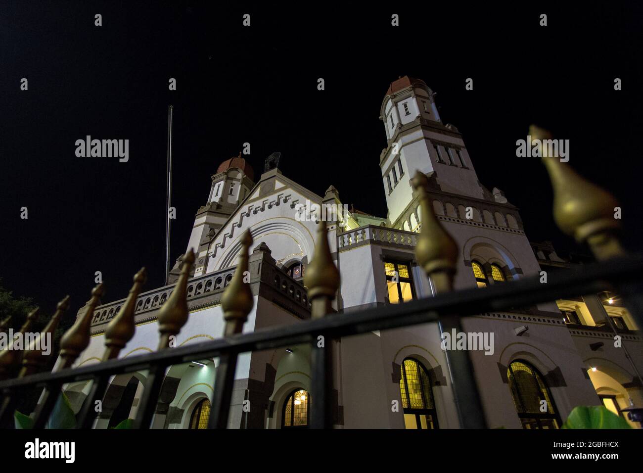 Colonial building at Semarang, Central Java, Indonesia Stock Photo - Alamy