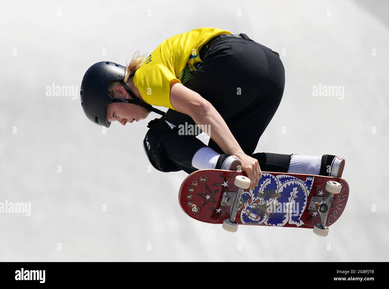 Australia's Poppy Olsen during the Women's Park Prelims Final at Ariake ...