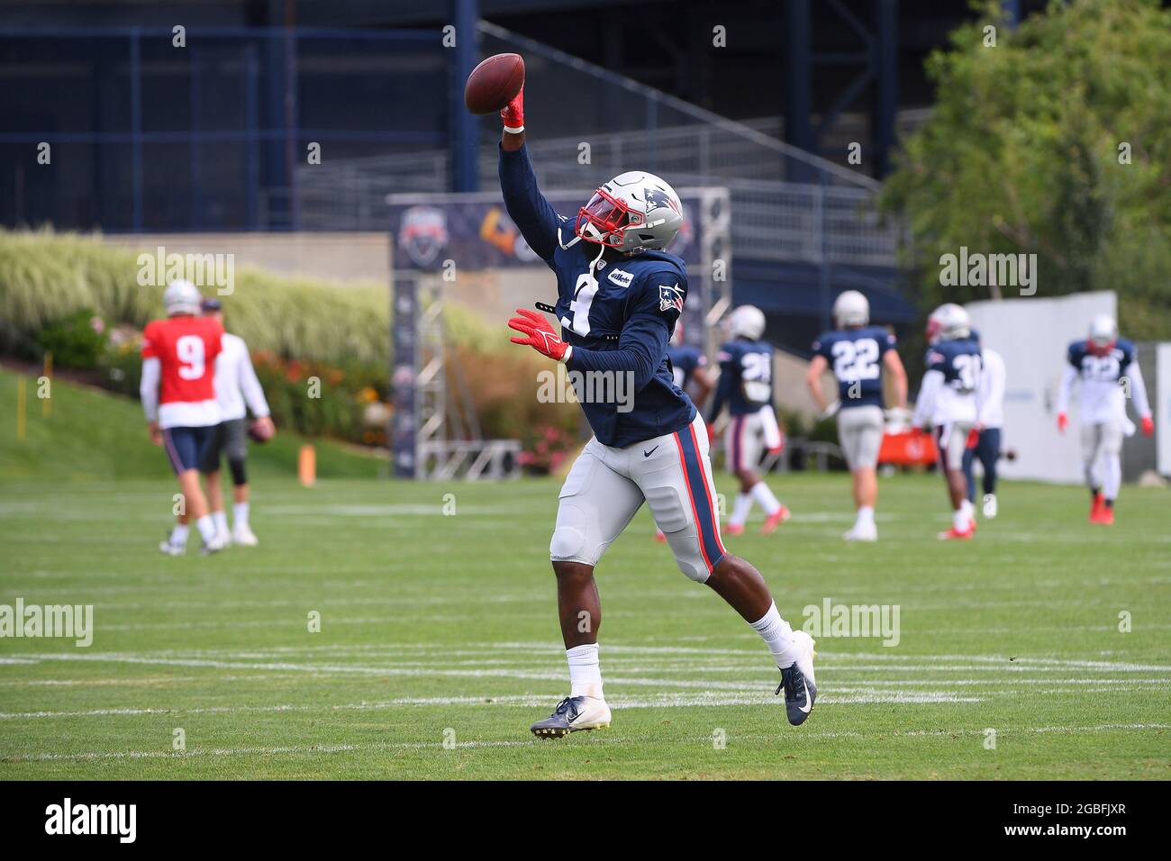 Tuesday, August 3, 2021: New England Patriots linebacker Matt Judon (9 ...