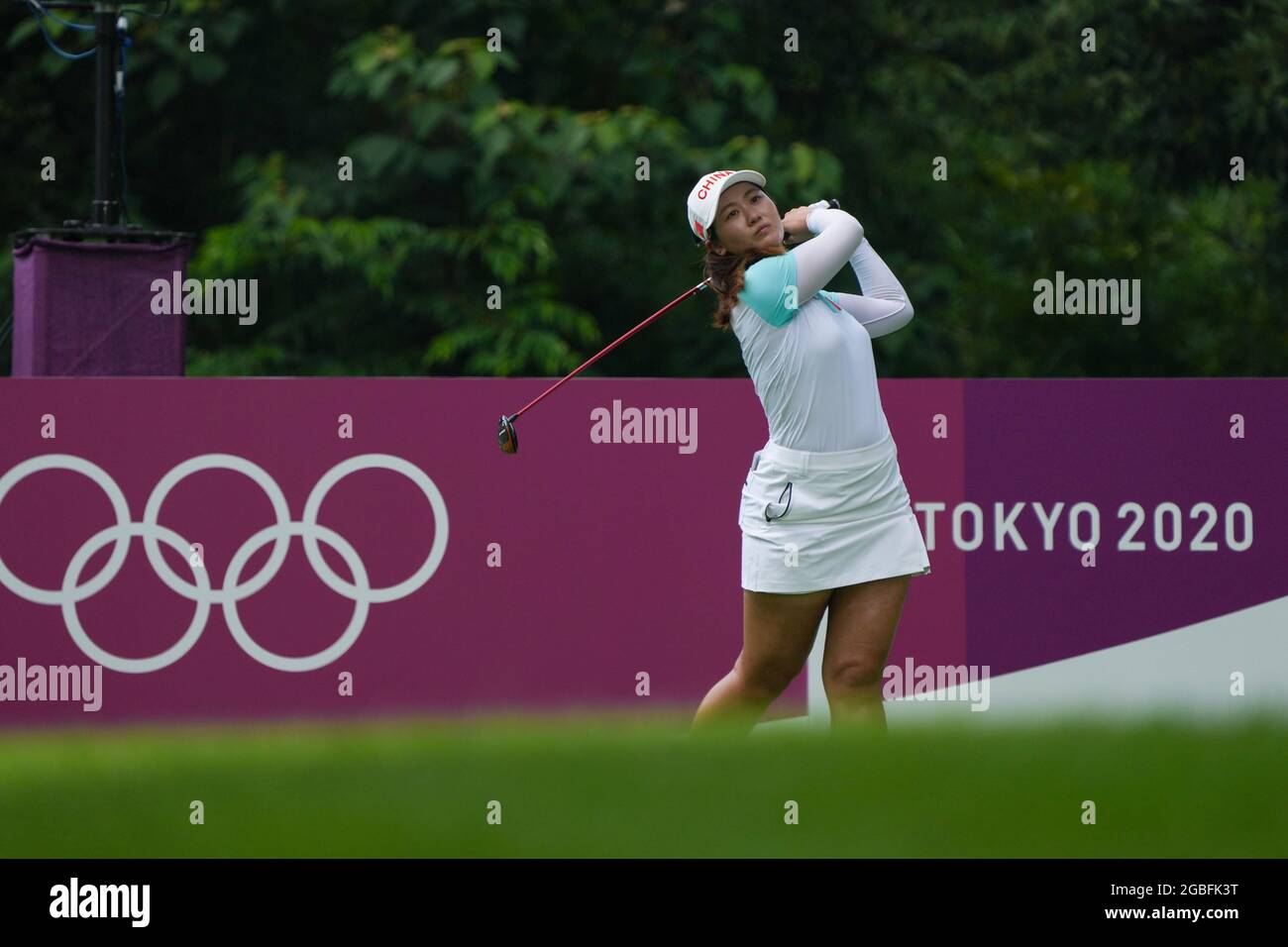 Saitama, Japan. 4th Aug, 2021. China's Lin Xiyu competes during the ...