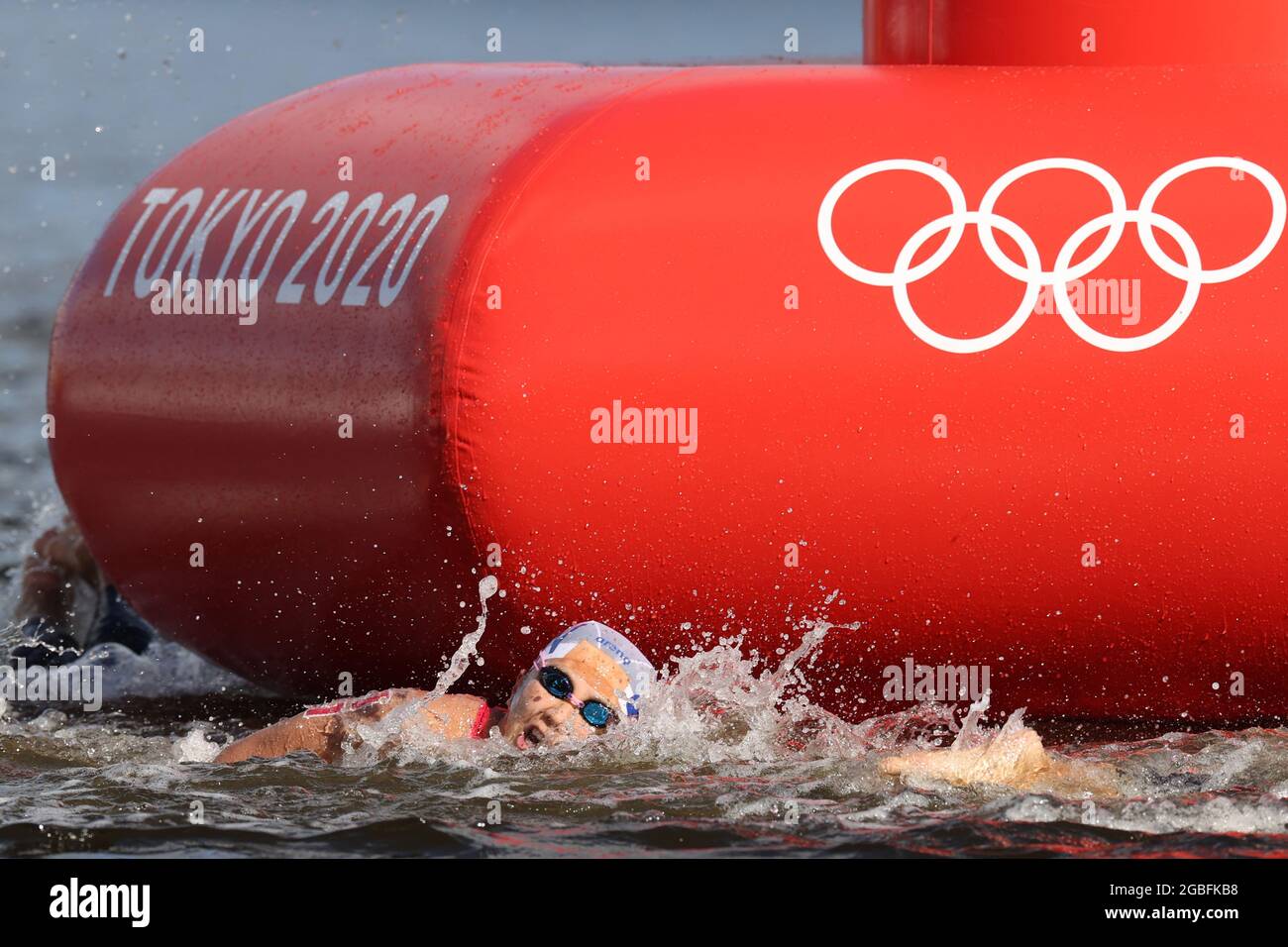 Tokyo, Japan. 4th Aug, 2021. Yumi Kida (JPN) Swimming : Women's 10km ...