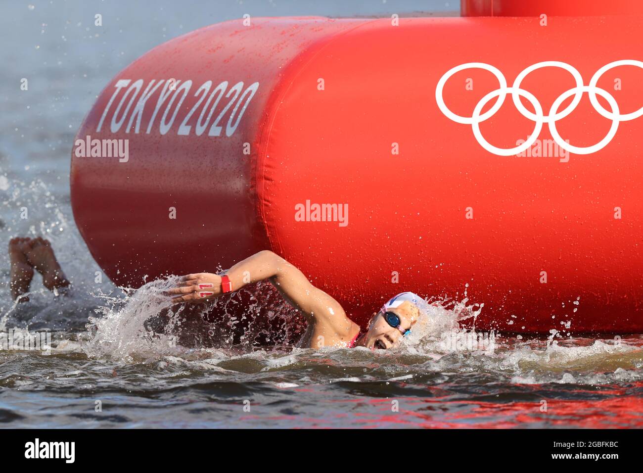 Tokyo, Japan. 4th Aug, 2021. Yumi Kida (JPN) Swimming : Women's 10km ...