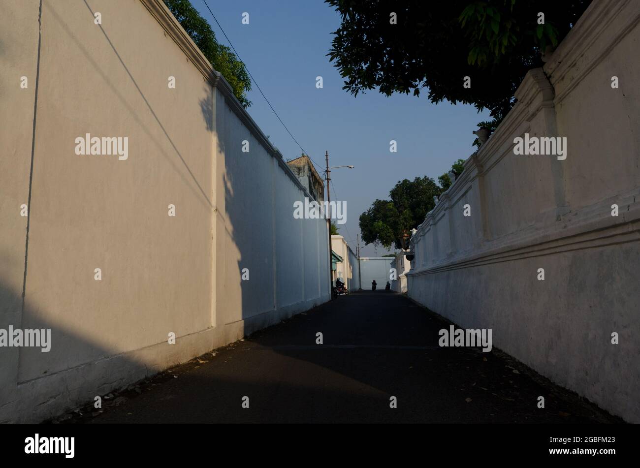 Historical sultanate building at Central Java, Indonesia Stock Photo ...