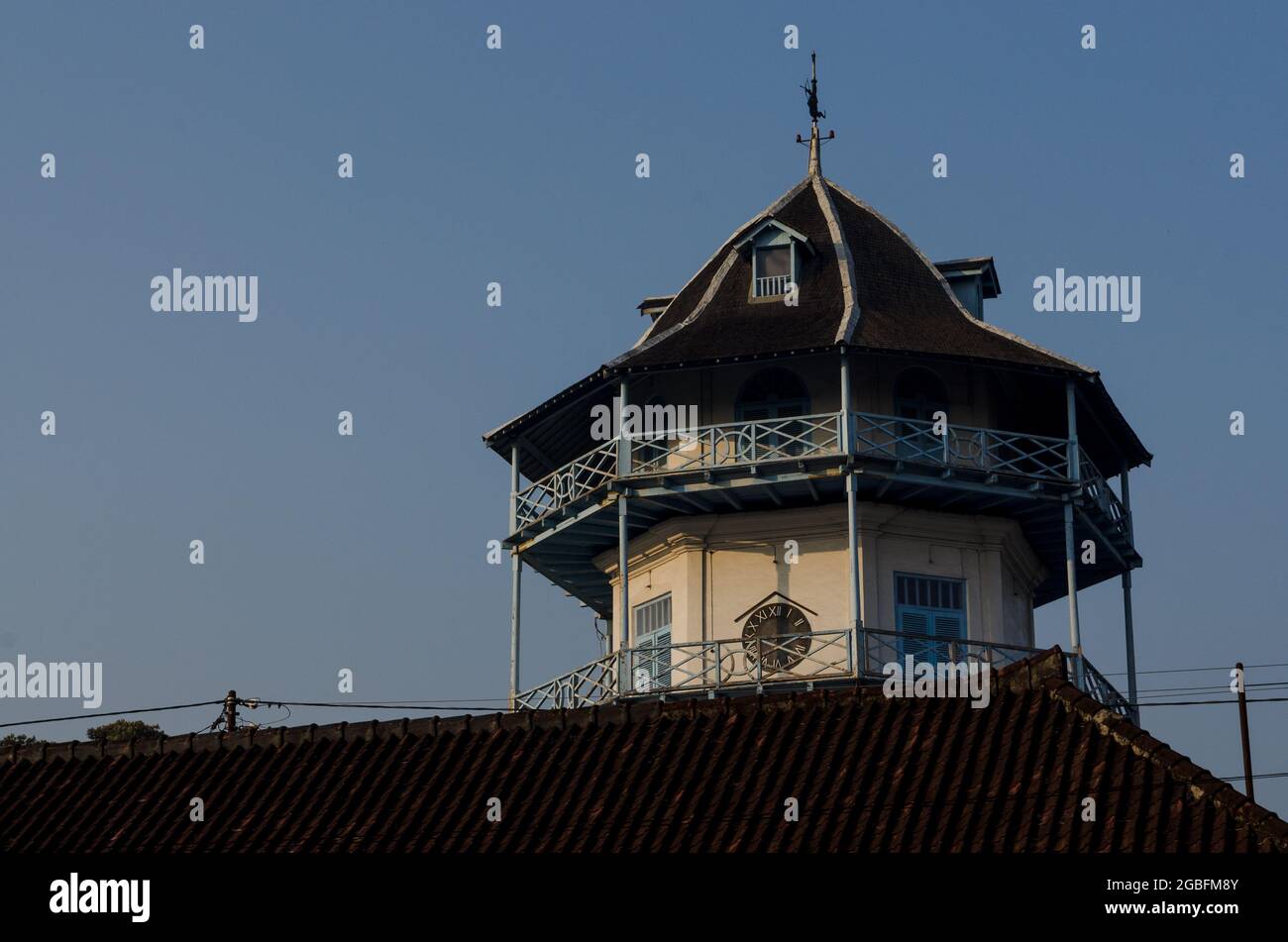 Historical sultanate building at Central Java, Indonesia Stock Photo ...