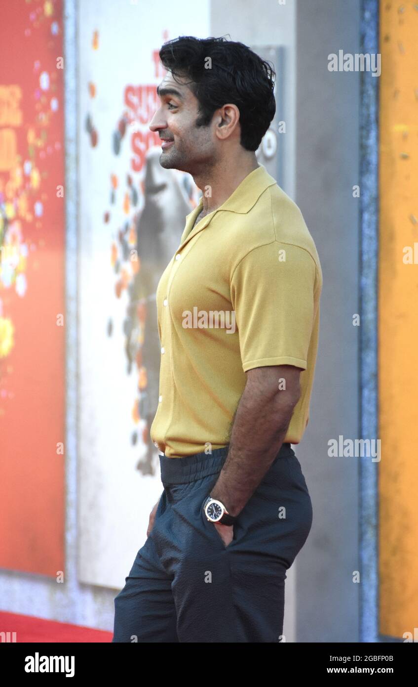 Los Angeles, California, USA 2nd August 2021 Actor Kumail Nanjiani ...