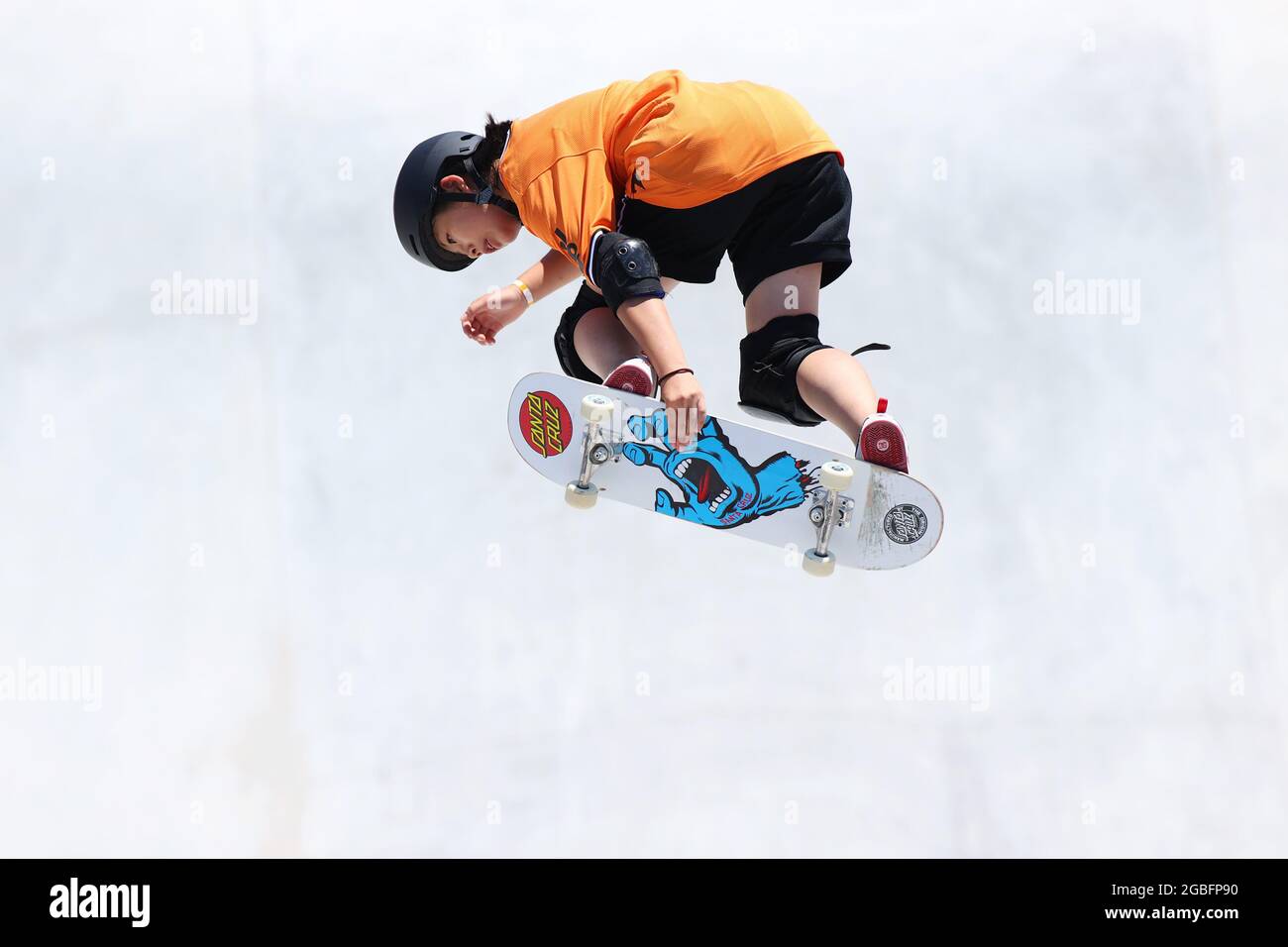 Tokyo, Japan. 4th Aug, 2021. Misugu Okamoto (JPN) Skateboarding : Women ...
