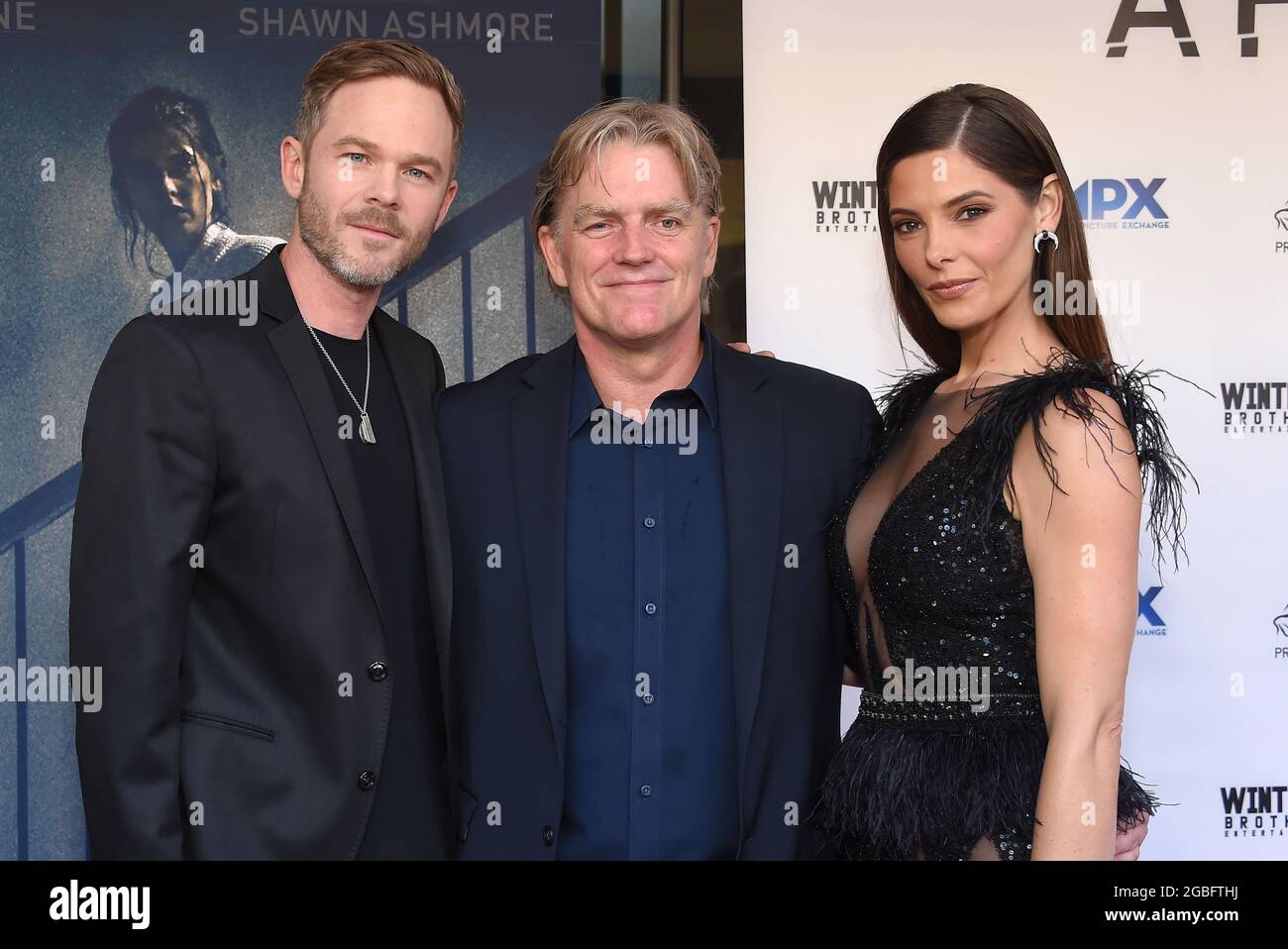 August 3, 2021, Westwood, California, USA: Shawn Ashmore, Peter Winther ...