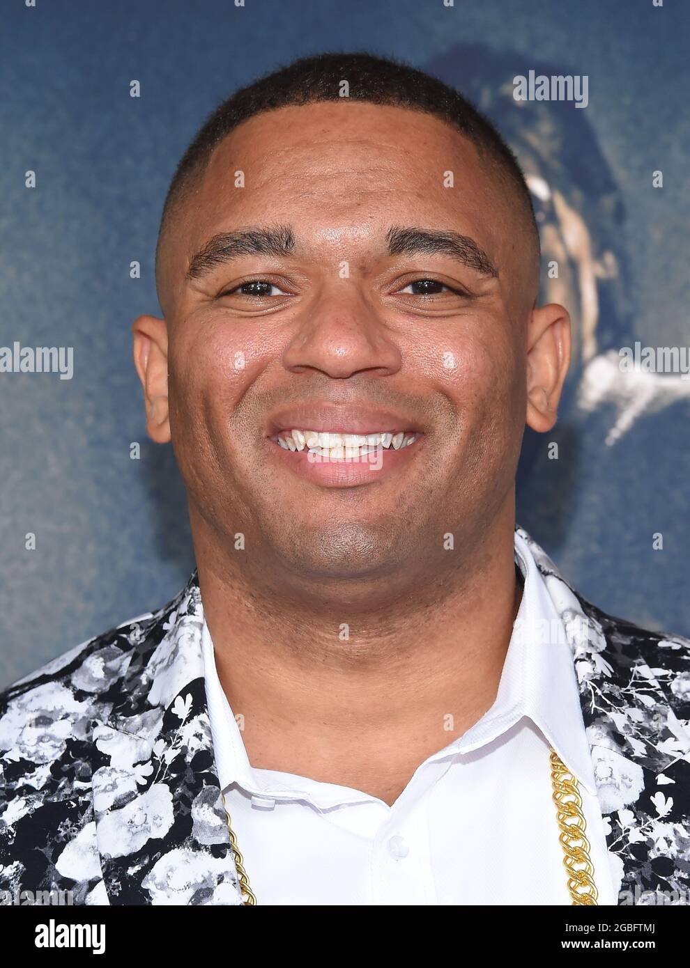 August 3, 2021, Westwood, California, USA: Freddie Basnight arrives for ...