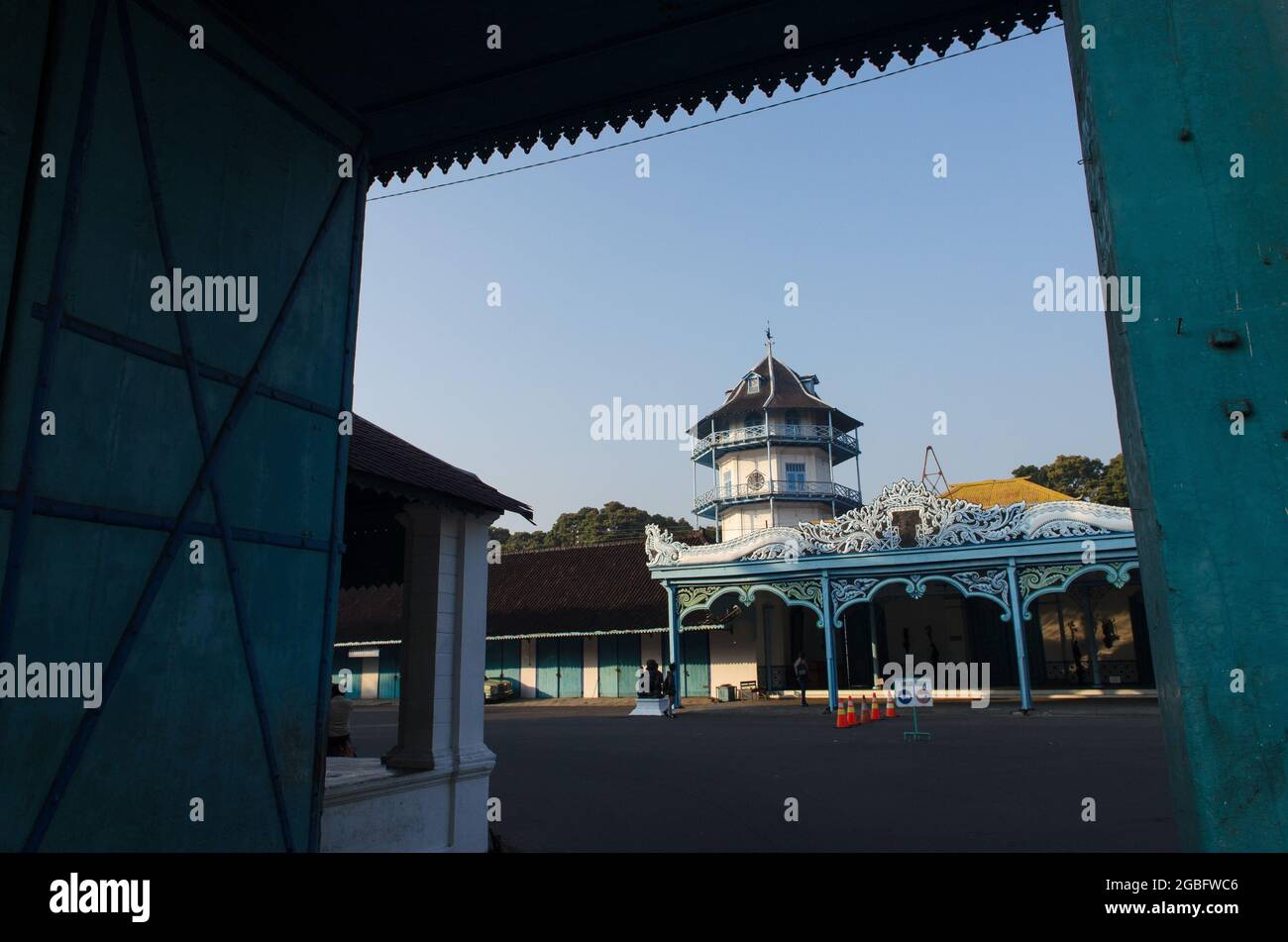Surakarta King Palace, Central Java, Indonesia Stock Photo - Alamy