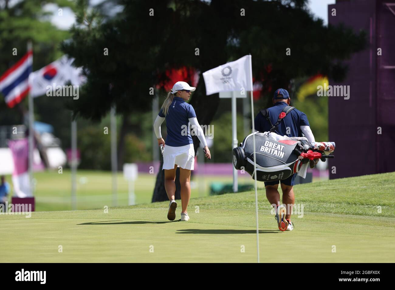 Saitama, Japan. 3rd Aug, 2021. Jodi Ewart Shadoff (GBR) Golf : Women's ...
